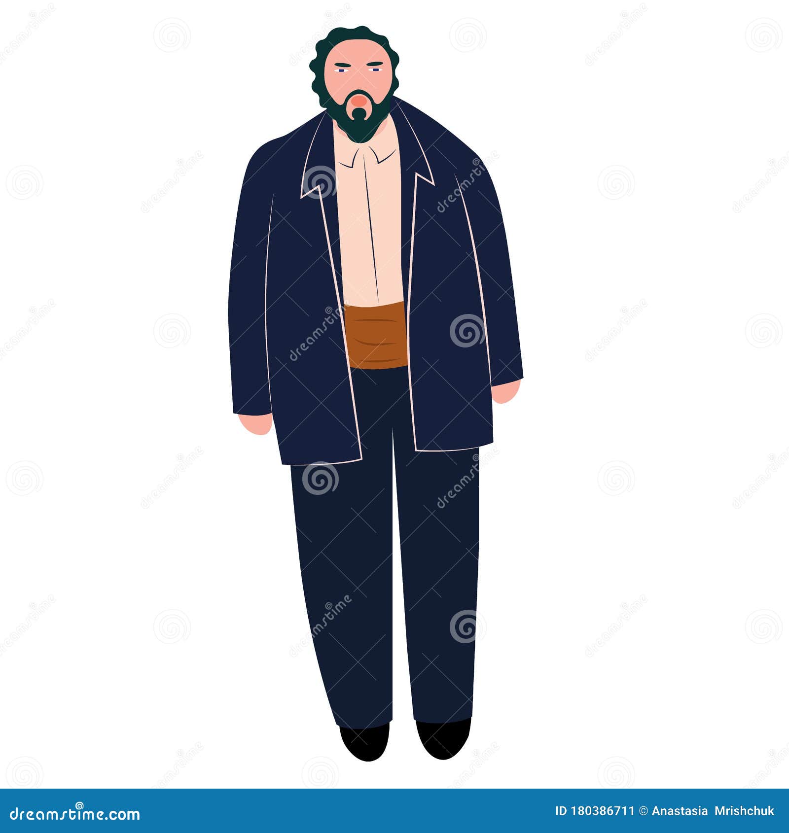 Picture of Opera on a White Background. Vector Illustration Stock ...