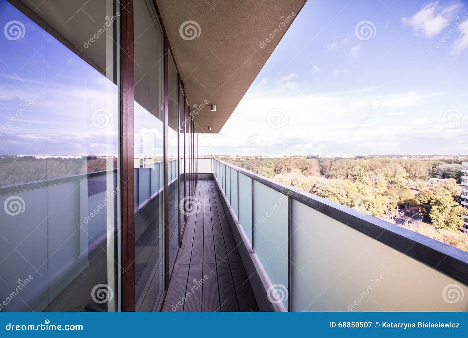 Picture of Panoramic Balcony Stock Image - Image of property, rich ...