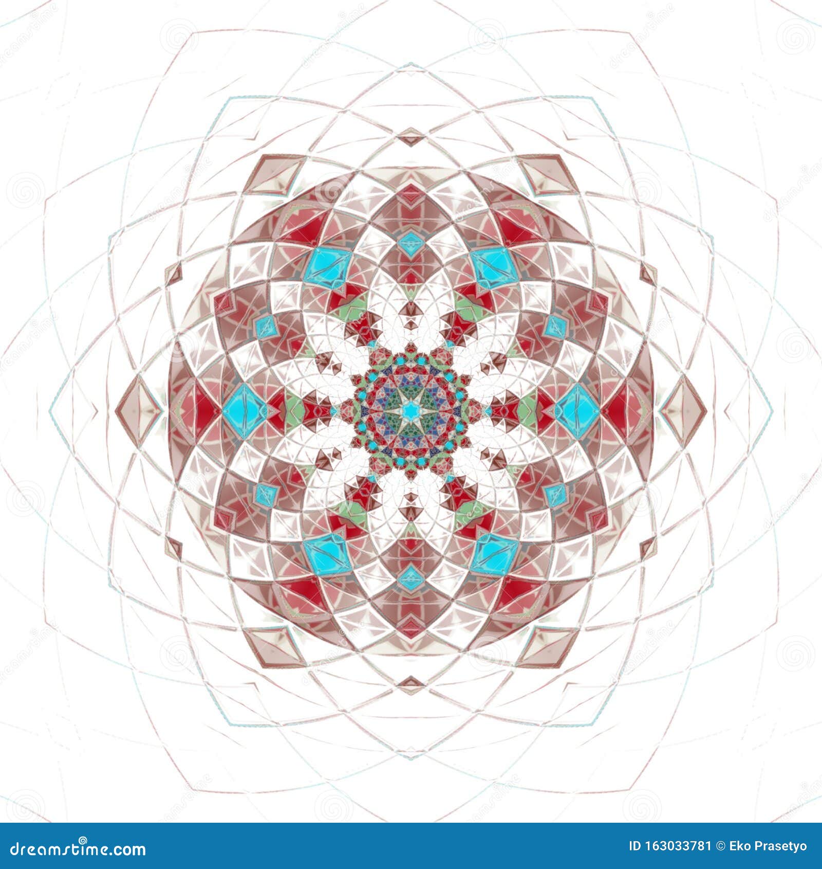 Picture Pattern with Black Background Motif for Dome Design, Religious ...