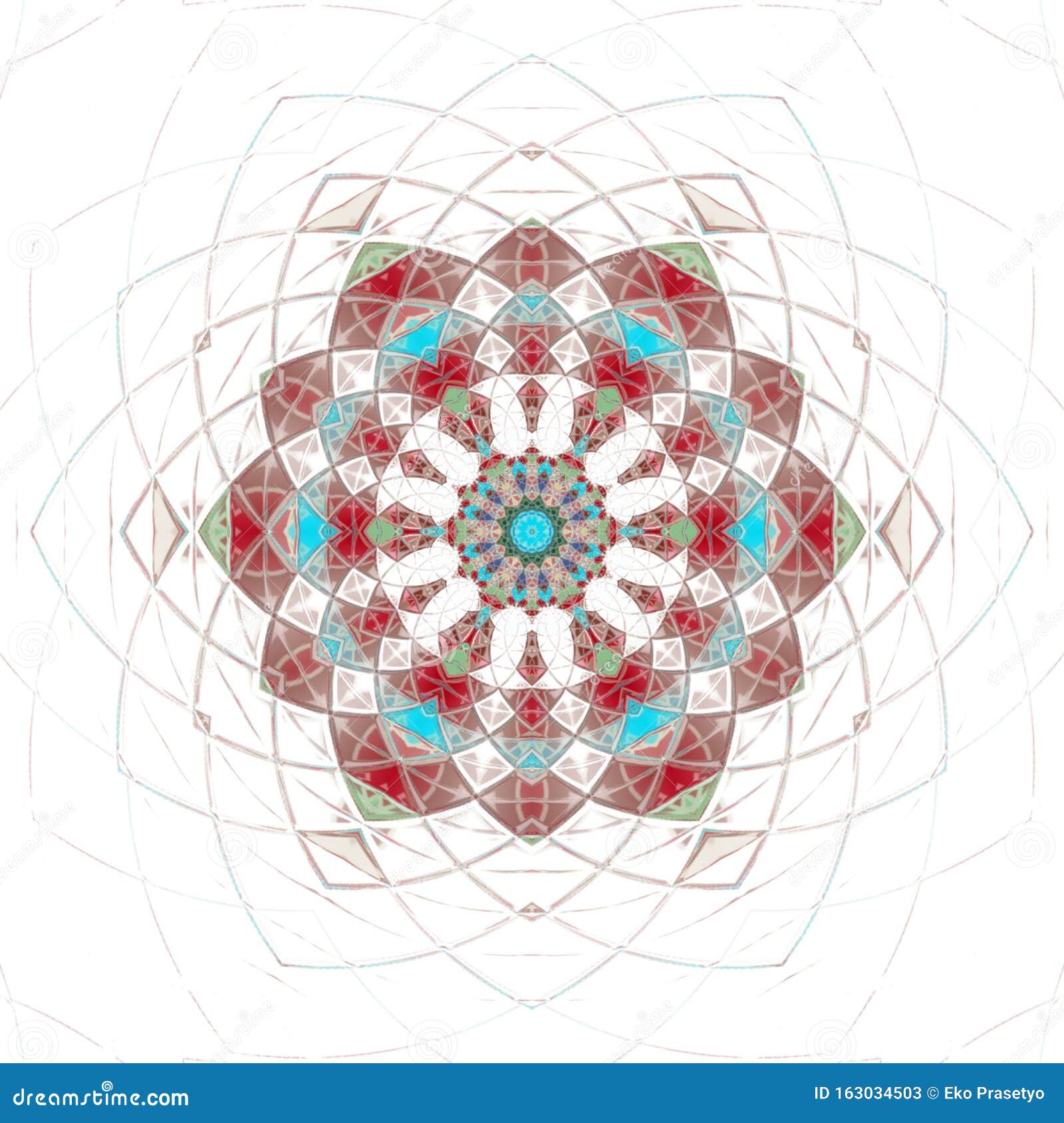 Picture Pattern with Black Background Motif for Dome Design, Religious ...