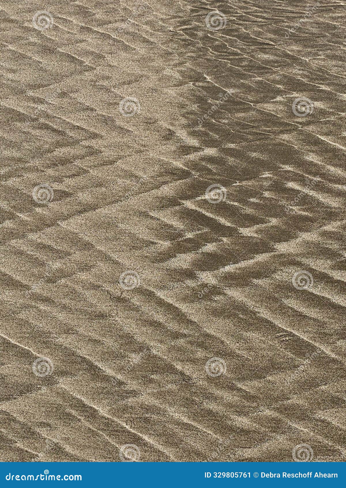 Patterns in the Sand Along the Beach Stock Image - Image of patterns ...