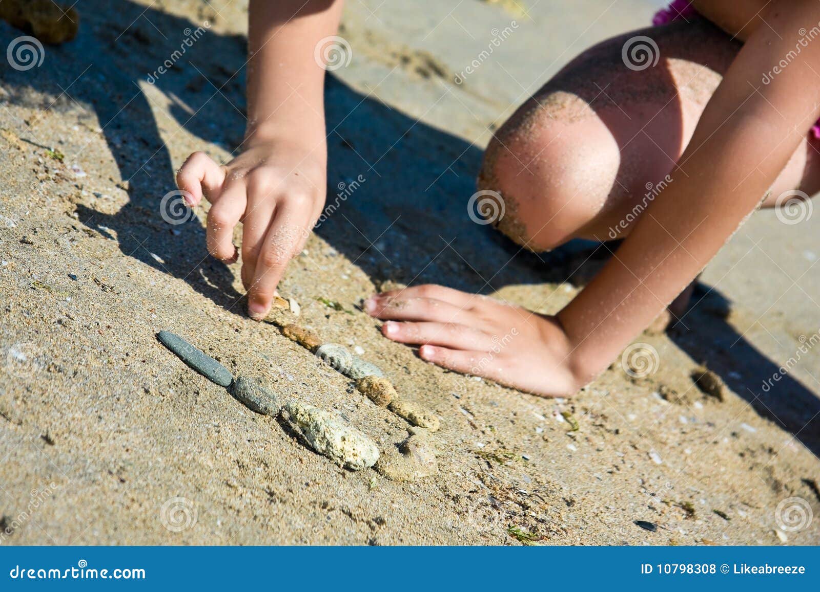 Picture from Pebble on Sand Stock Photo - Image of abstract, stone ...