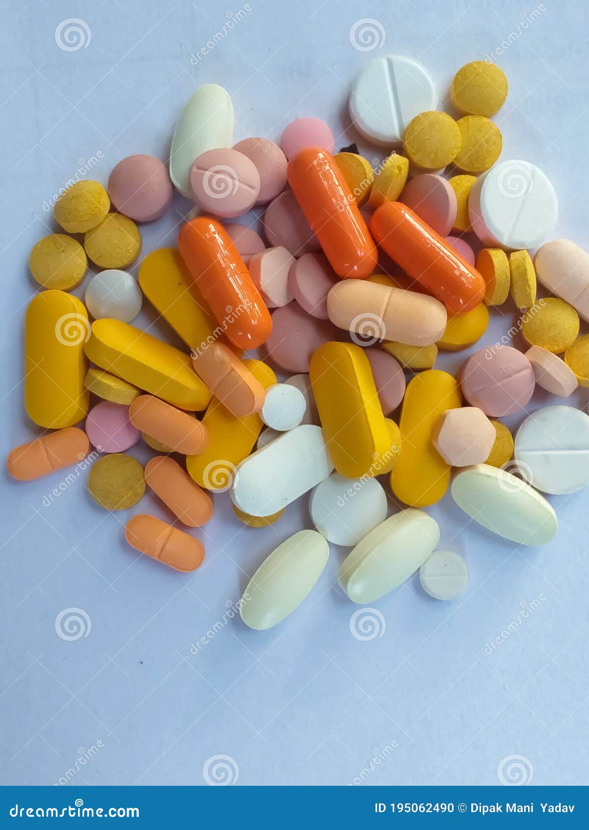 This is Picture of Pills. Tablets are Prescribed by Doctors Stock Photo ...