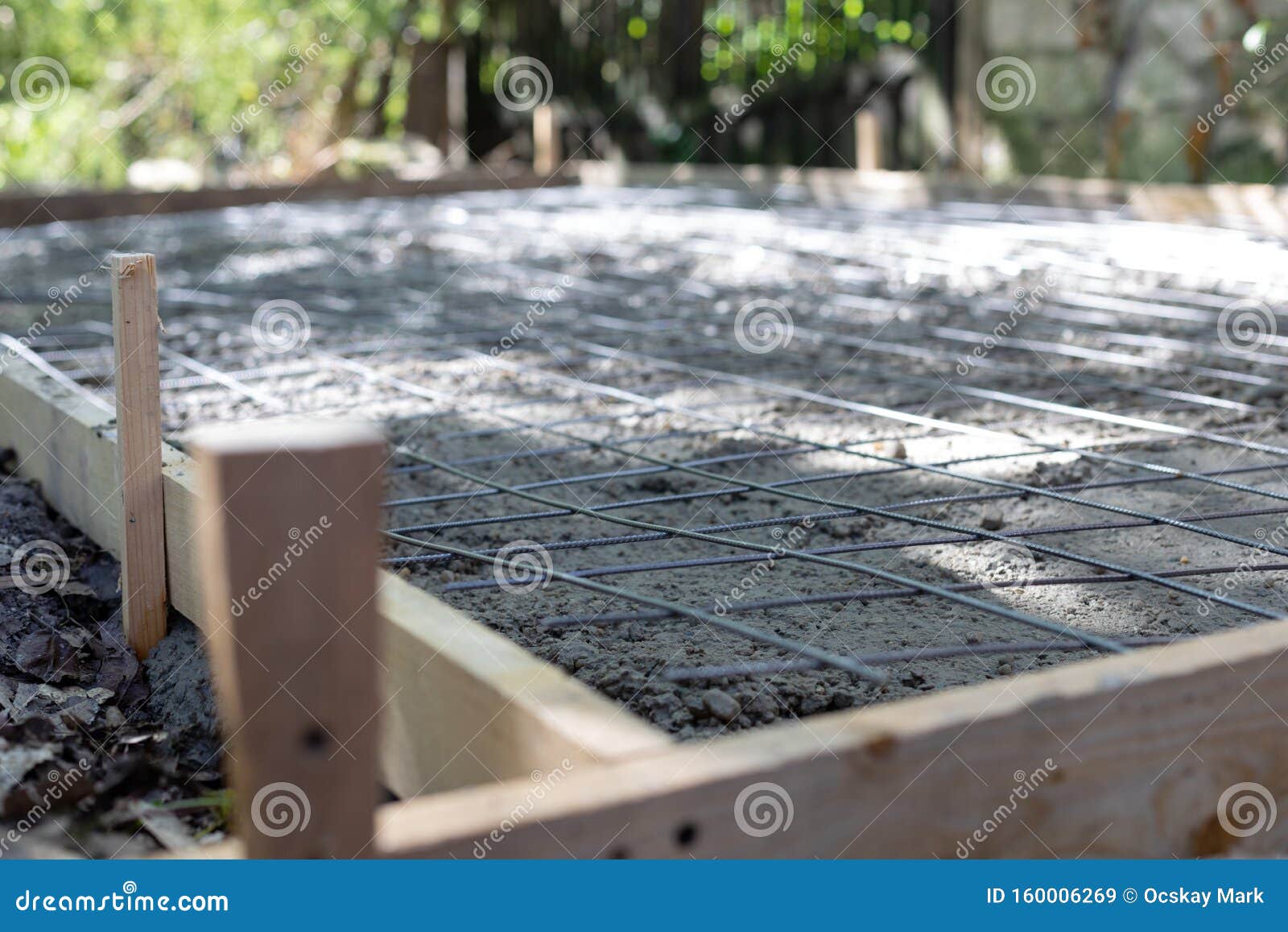 Formwork floor stock image. Image of industry, building - 160006269