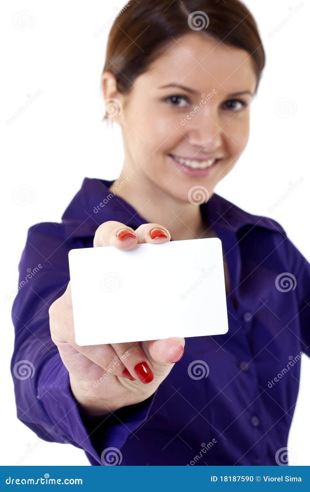 Picture of Professionals White Business Card Stock Photo - Image of ...