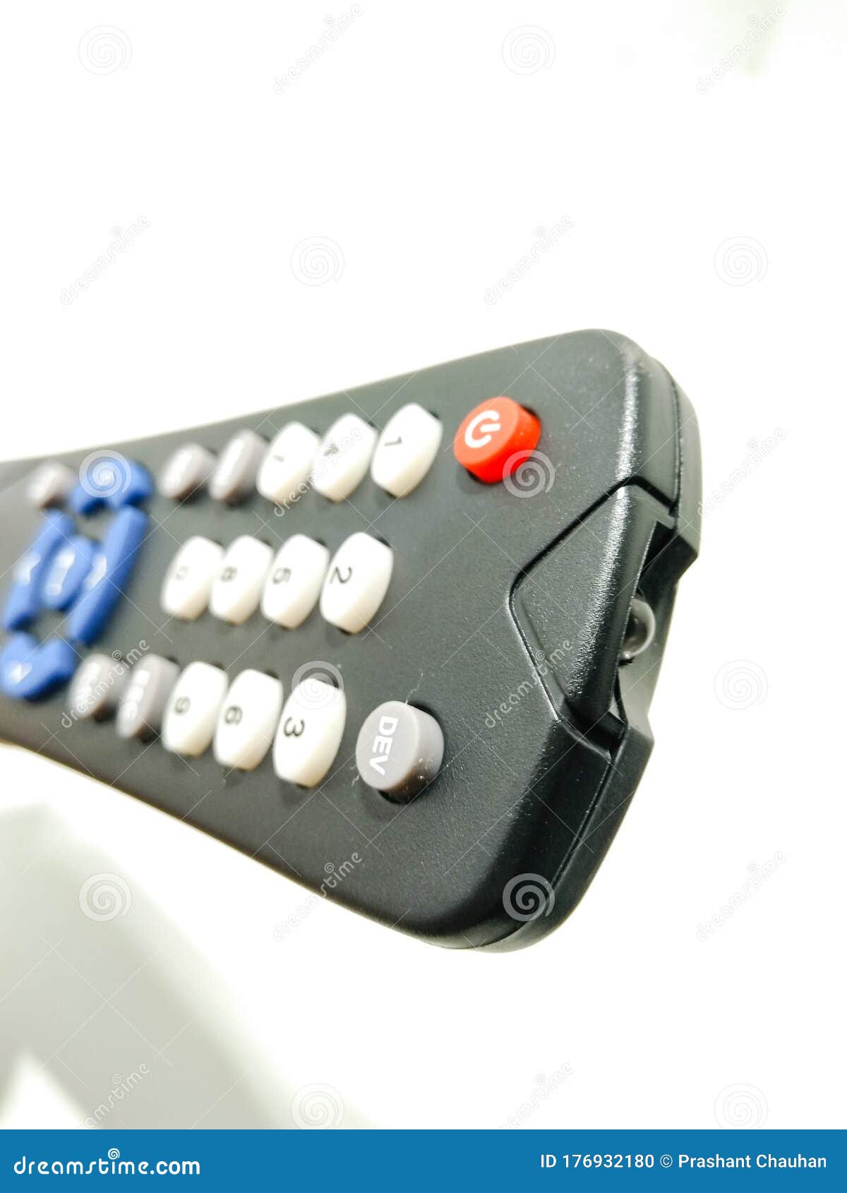A Picture of Remote with White Background Stock Photo - Image of ...