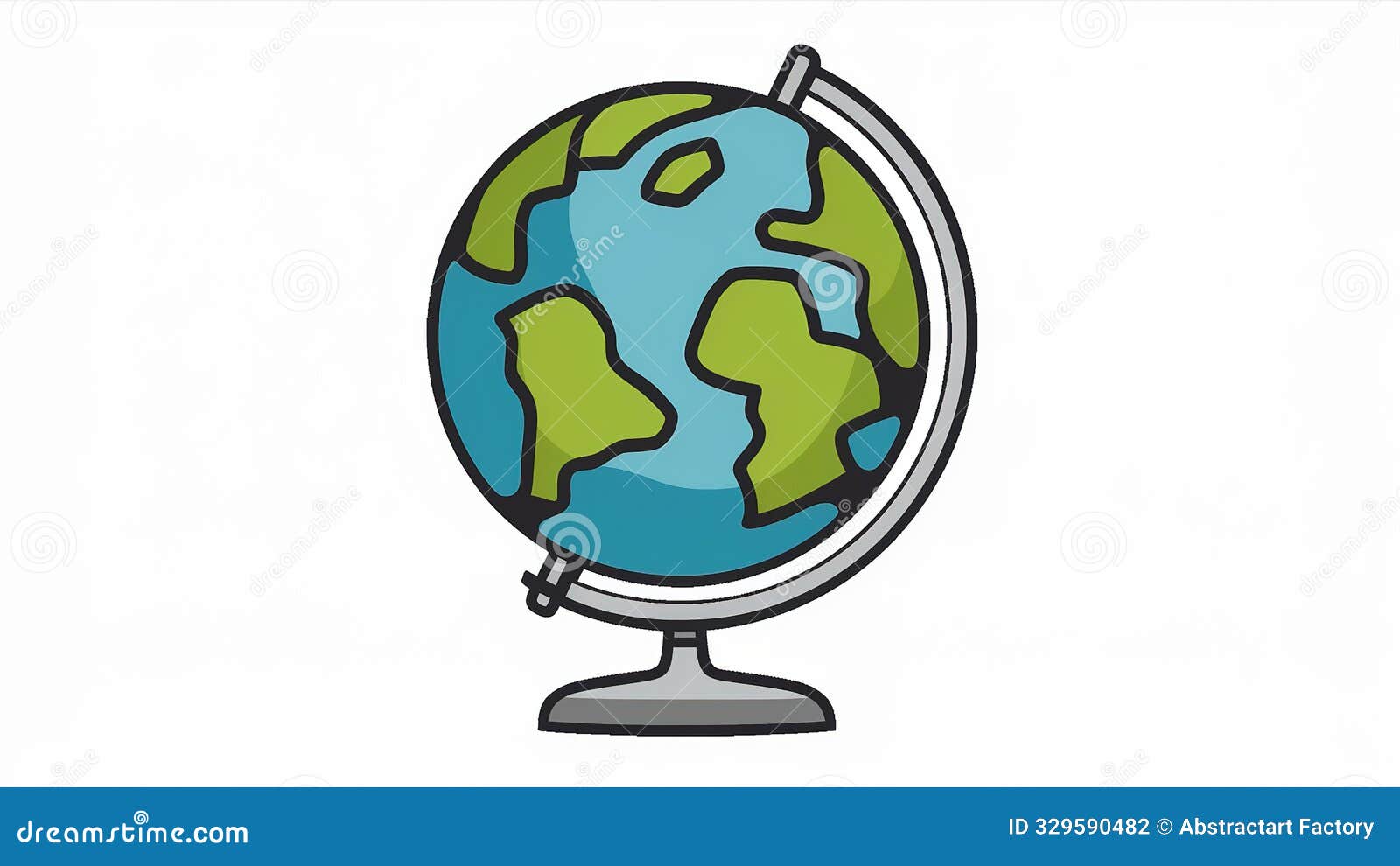 Picture of Round Shape Earth Map Design on White Background. Generative ...