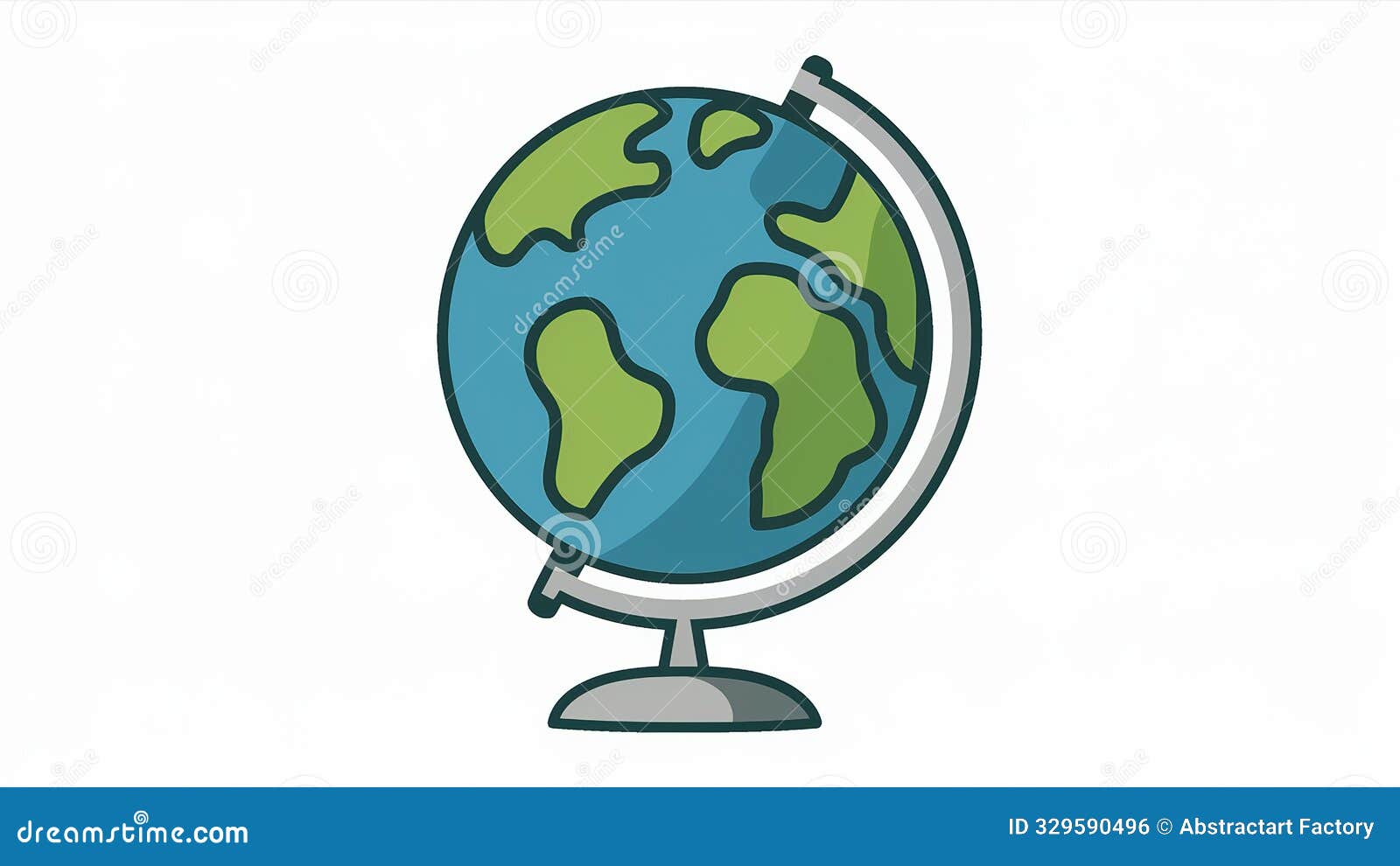 Picture of Round Shape Earth Map Design on White Background. Generative ...