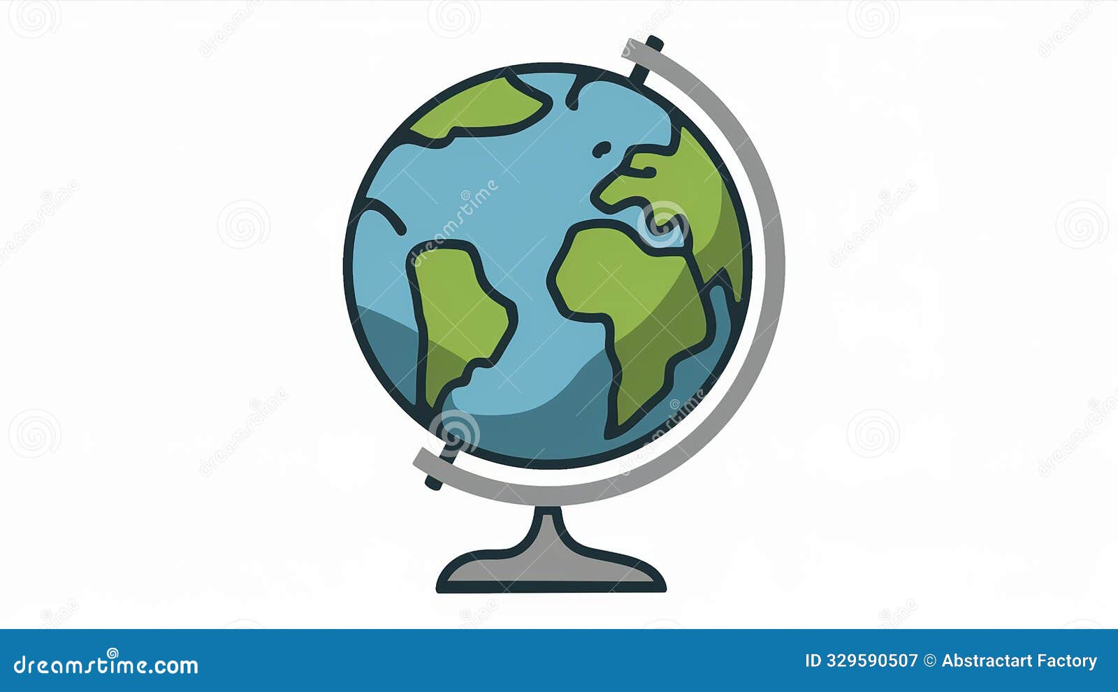 Picture of Round Shape Earth Map Design on White Background. Generative ...