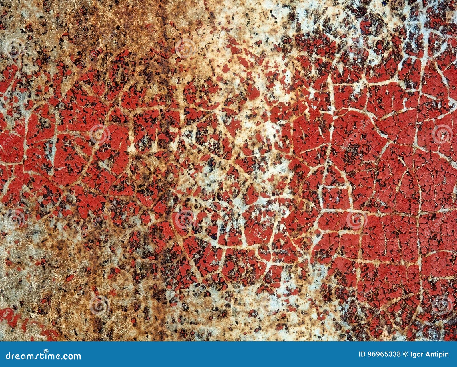 Picture of a Rusty, Colored Metal Surface Stock Photo - Image of ...