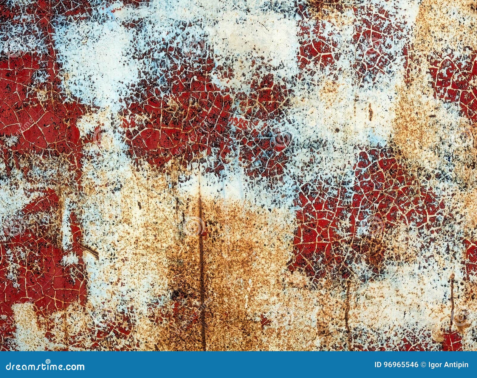 Picture of a Rusty, Colored Metal Surface Stock Photo - Image of metal ...