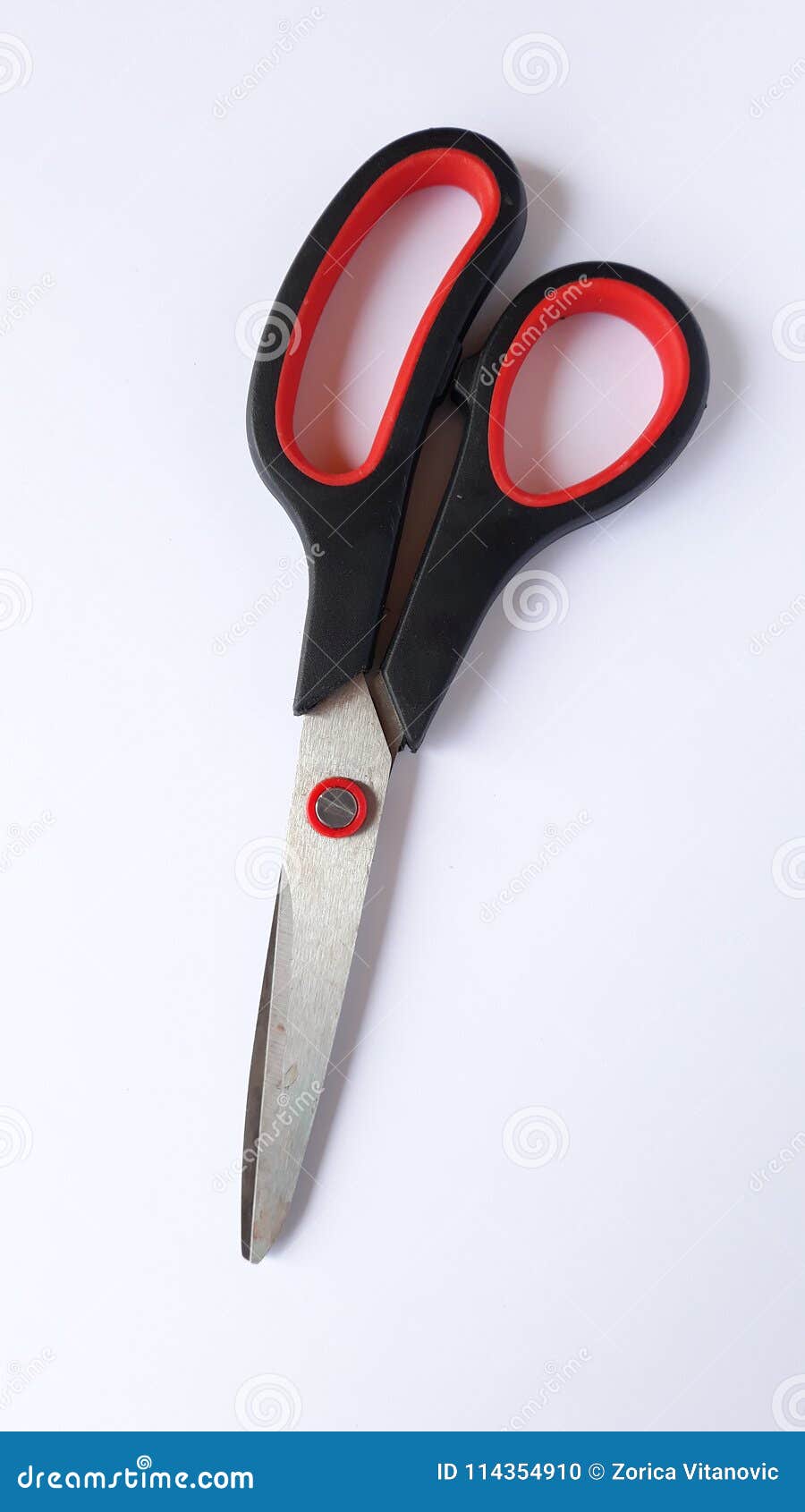 Scissors stock photo. Image of scissors, background - 114354910