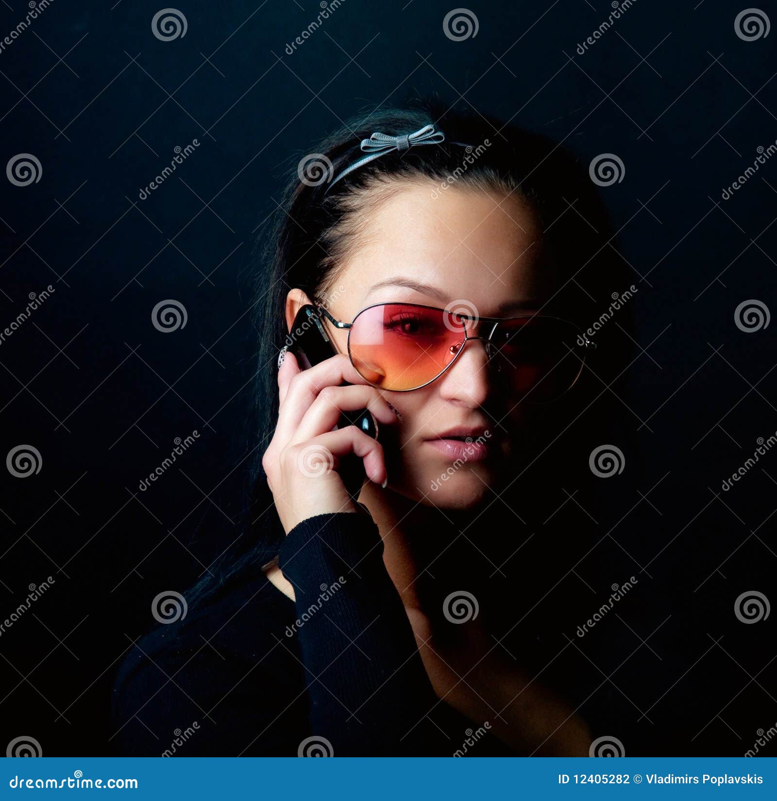 Picture of girl calling stock photo. Image of cute, call - 12405282