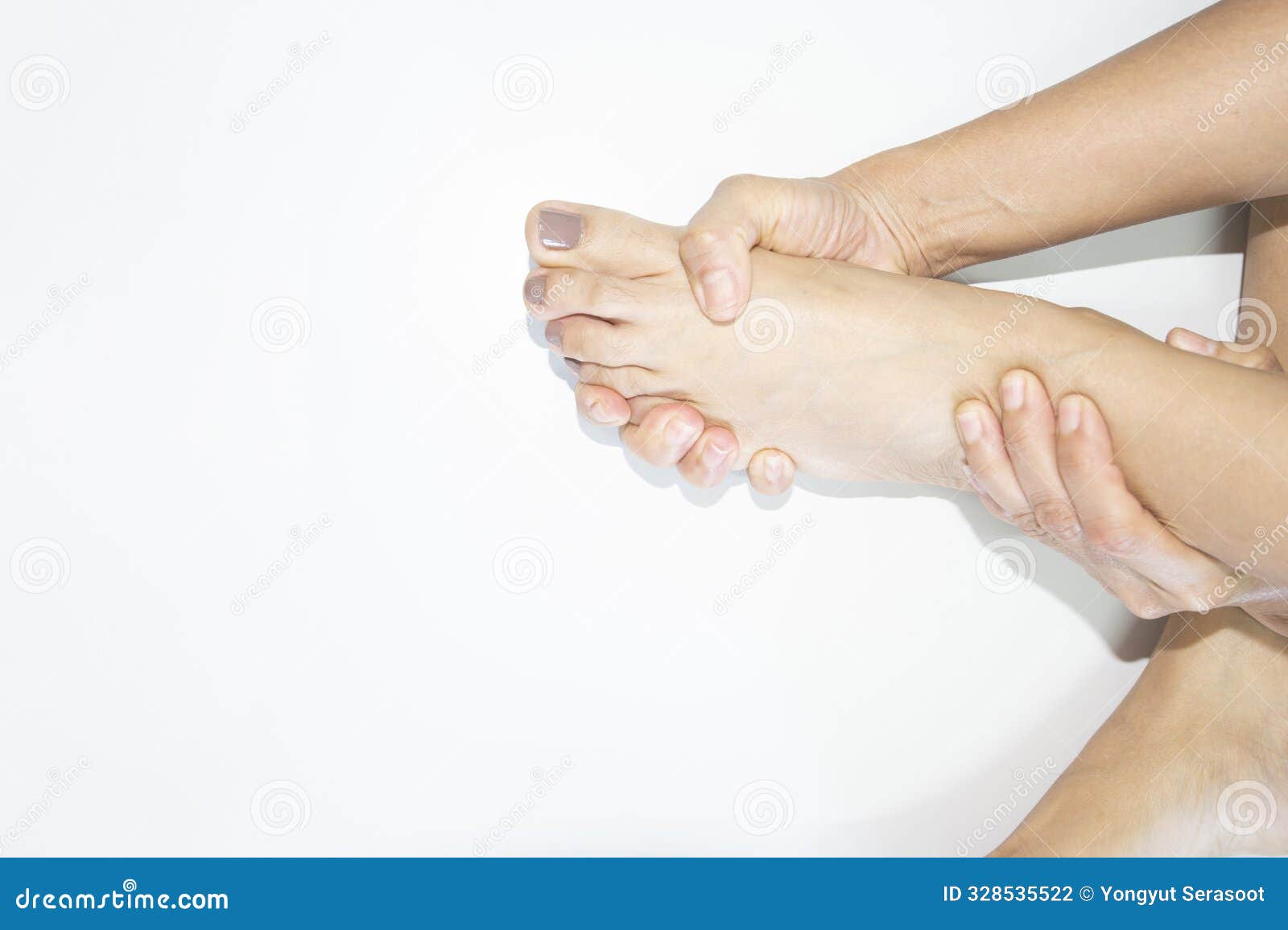 Picture Showing Foot Injury and Muscle Problem Stock Photo - Image of ...