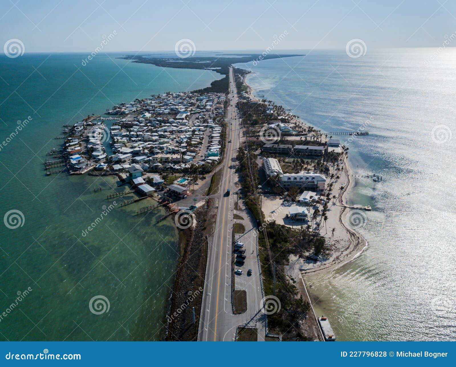 Drone View on the Florida Keys Stock Photo - Image of nature, bridge ...