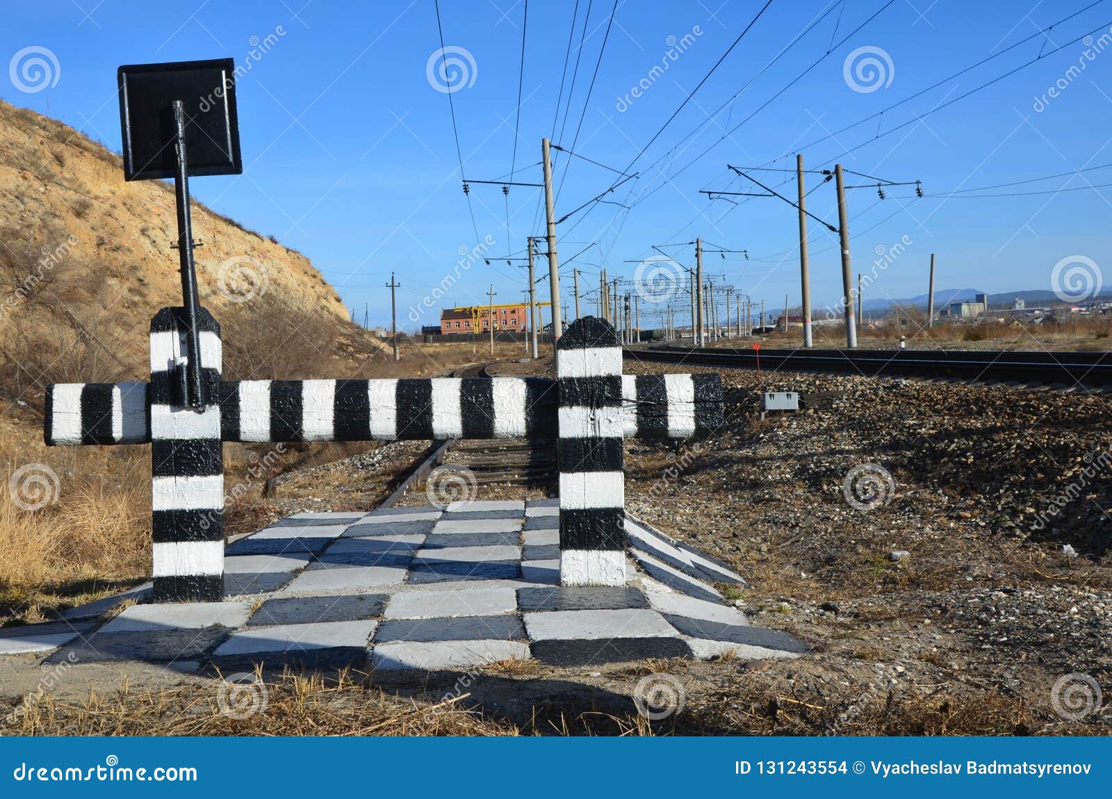 An end of railway stock photo. Image of herbage, equipment - 131243554
