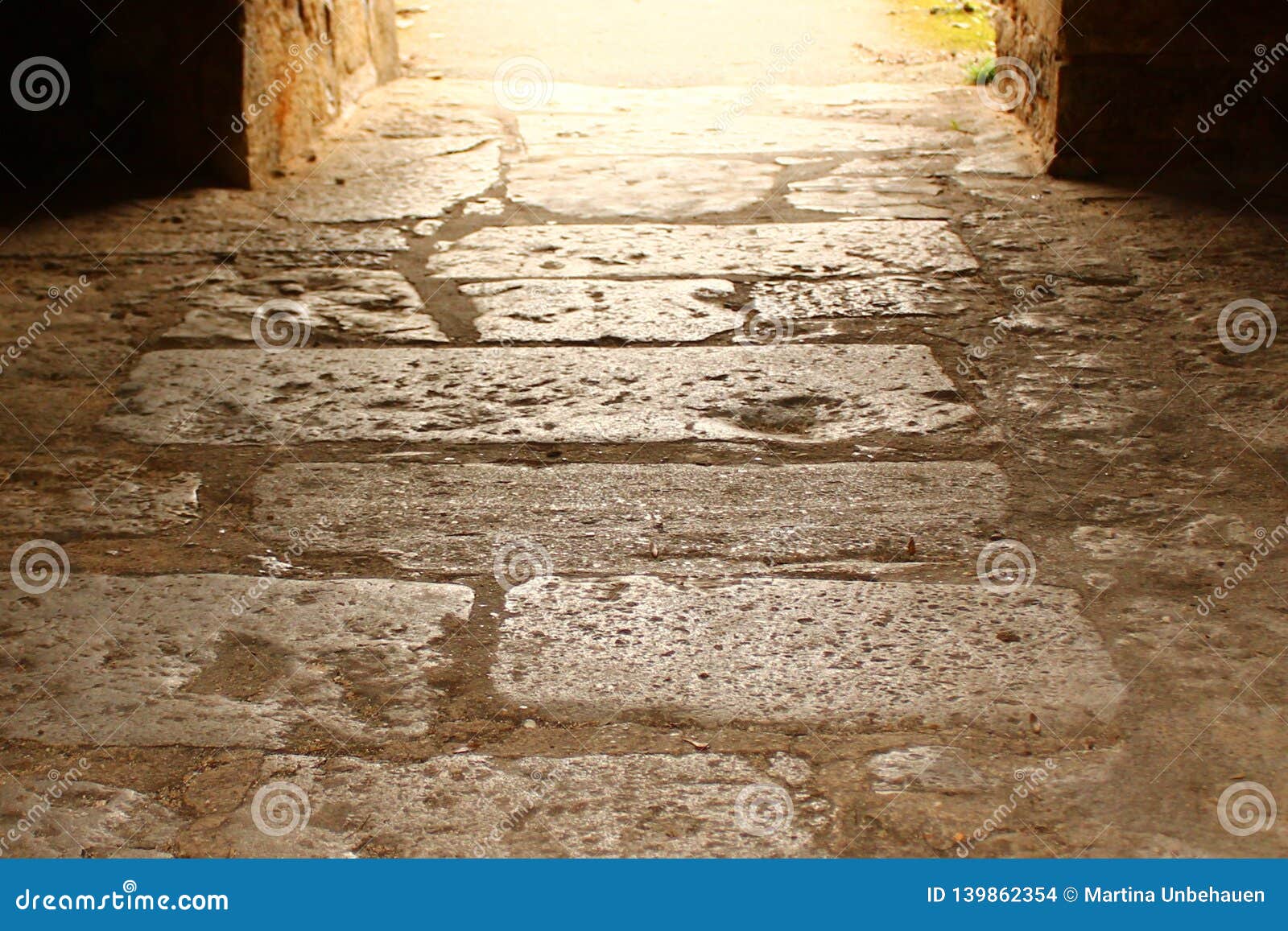 Stone way stock photo. Image of surface, stones, pavingstone - 139862354