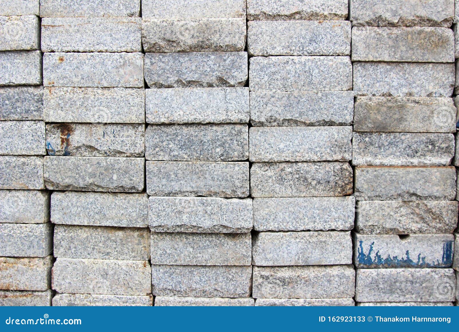 Cement Brick Texture Pattern on Background Stock Image - Image of ...