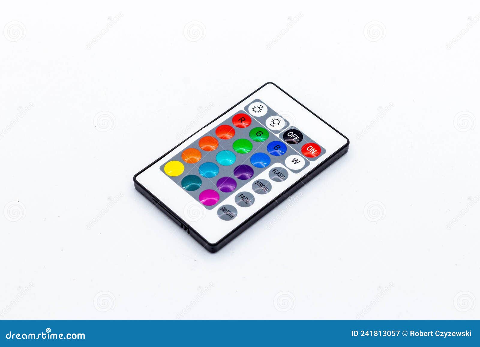 A Small Color Remote Control To Control Lighting from a Different Stock ...