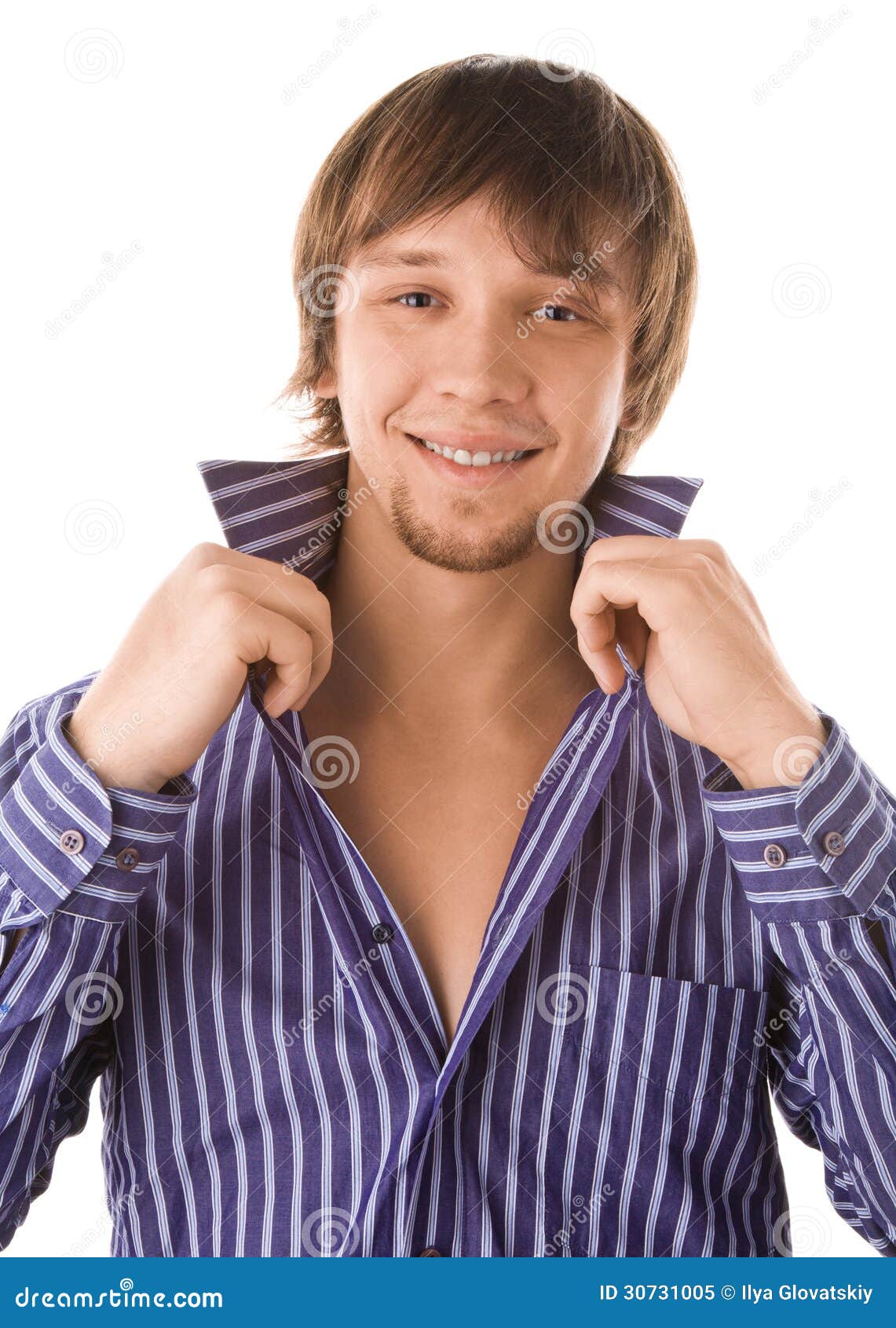 Picture of Smiling Happy Glad Guy Stock Image - Image of fashion ...