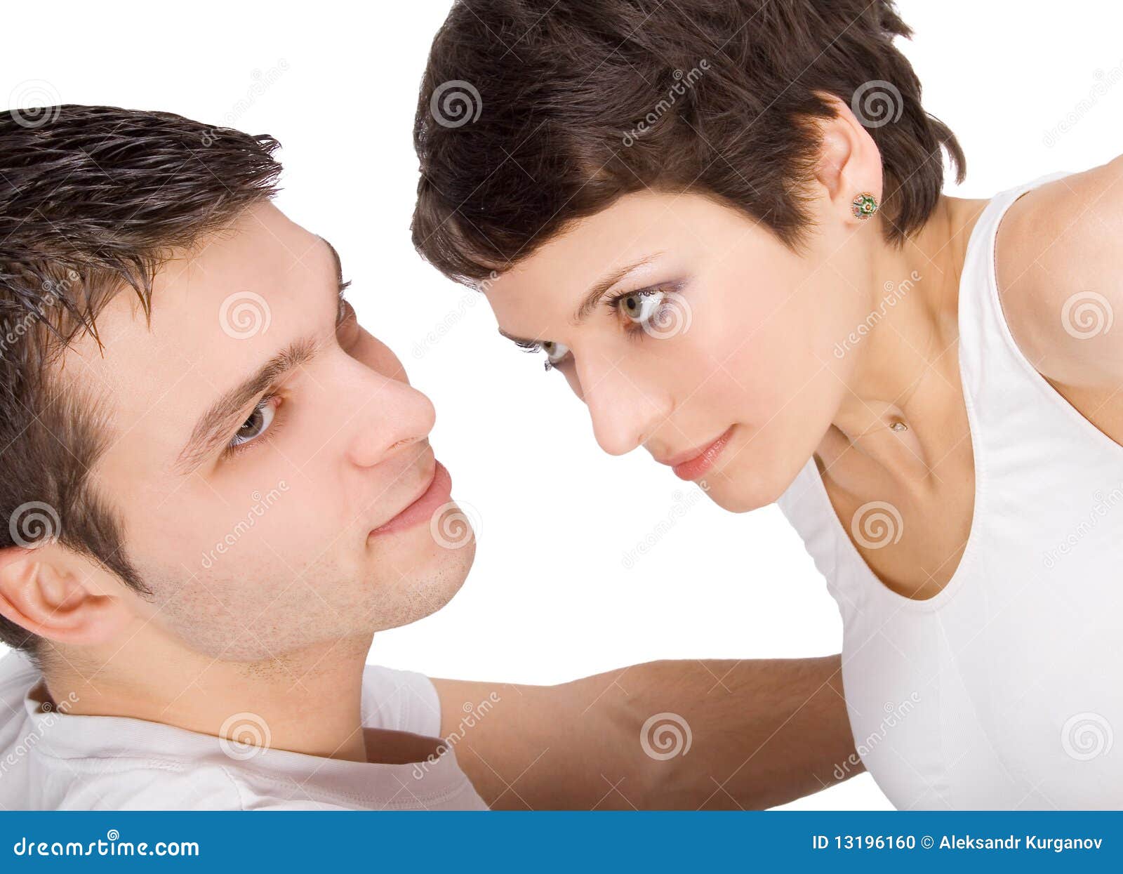 Picture of a Smiling Young Couple in Love Stock Photo - Image of ...