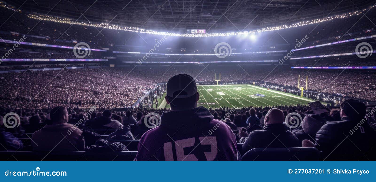 Picture of Stadium Auditorium NFL Stadium Generative AI Stock ...