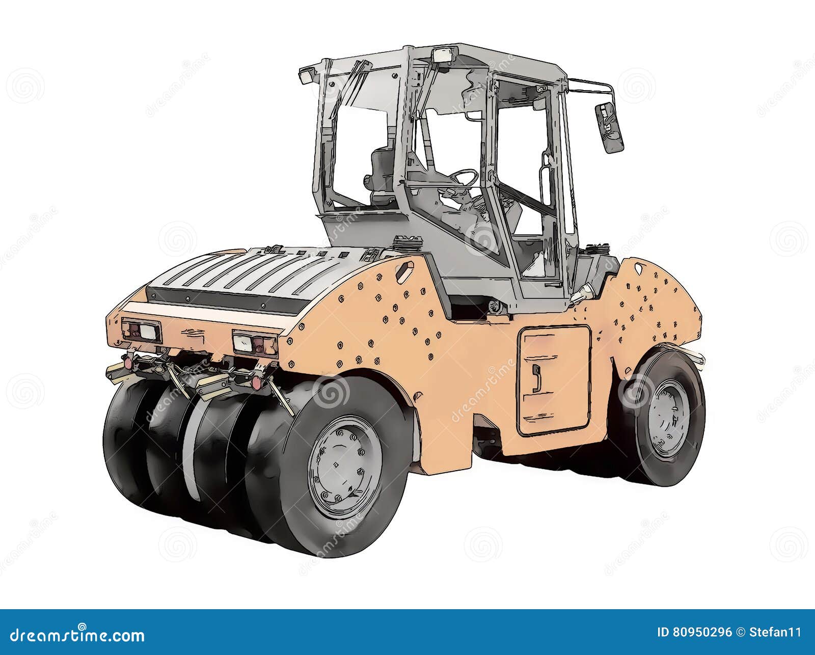 Steamroller Cartoons, Illustrations & Vector Stock Images - 1000 ...
