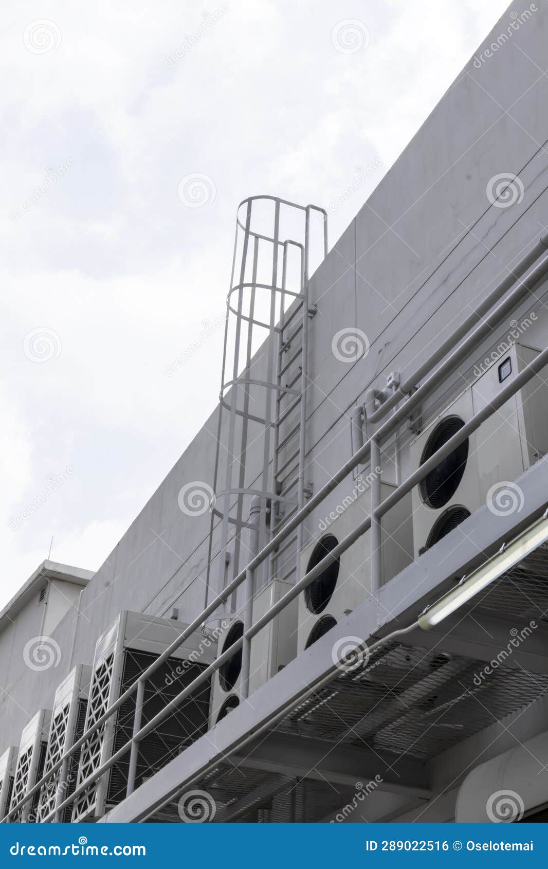 Picture of a Steel Frame To Support the Condensing Unit.,Air ...