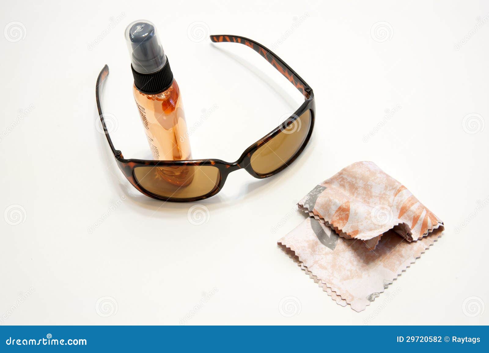 Sunglasses with cleaner stock photo. Image of eyes, optical - 29720582