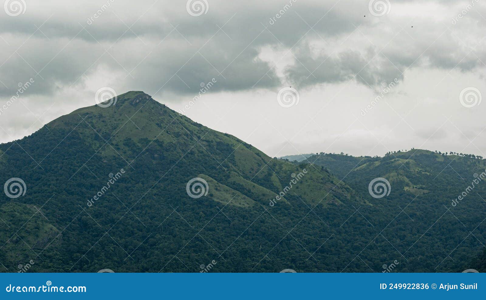 A Picture Taken from Bisle Ghat View Point Stock Photo - Image of bisle ...