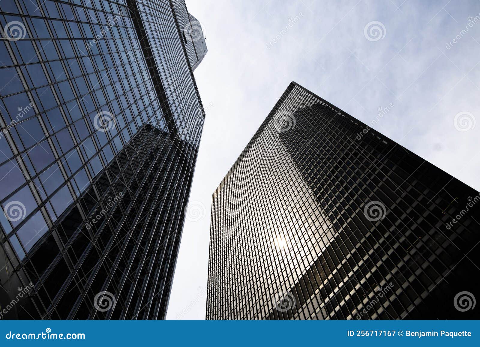 Tall Skyscraper Buildings in the Middle of a City Editorial Photography ...