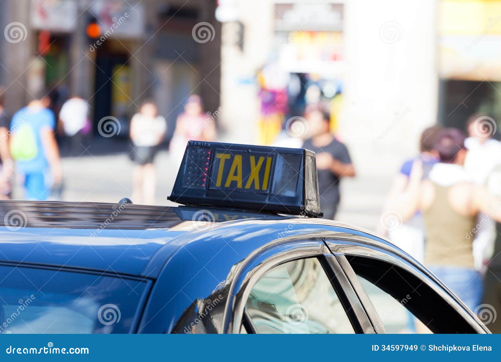Picture of a taxi shield stock image. Image of sign, transportation ...