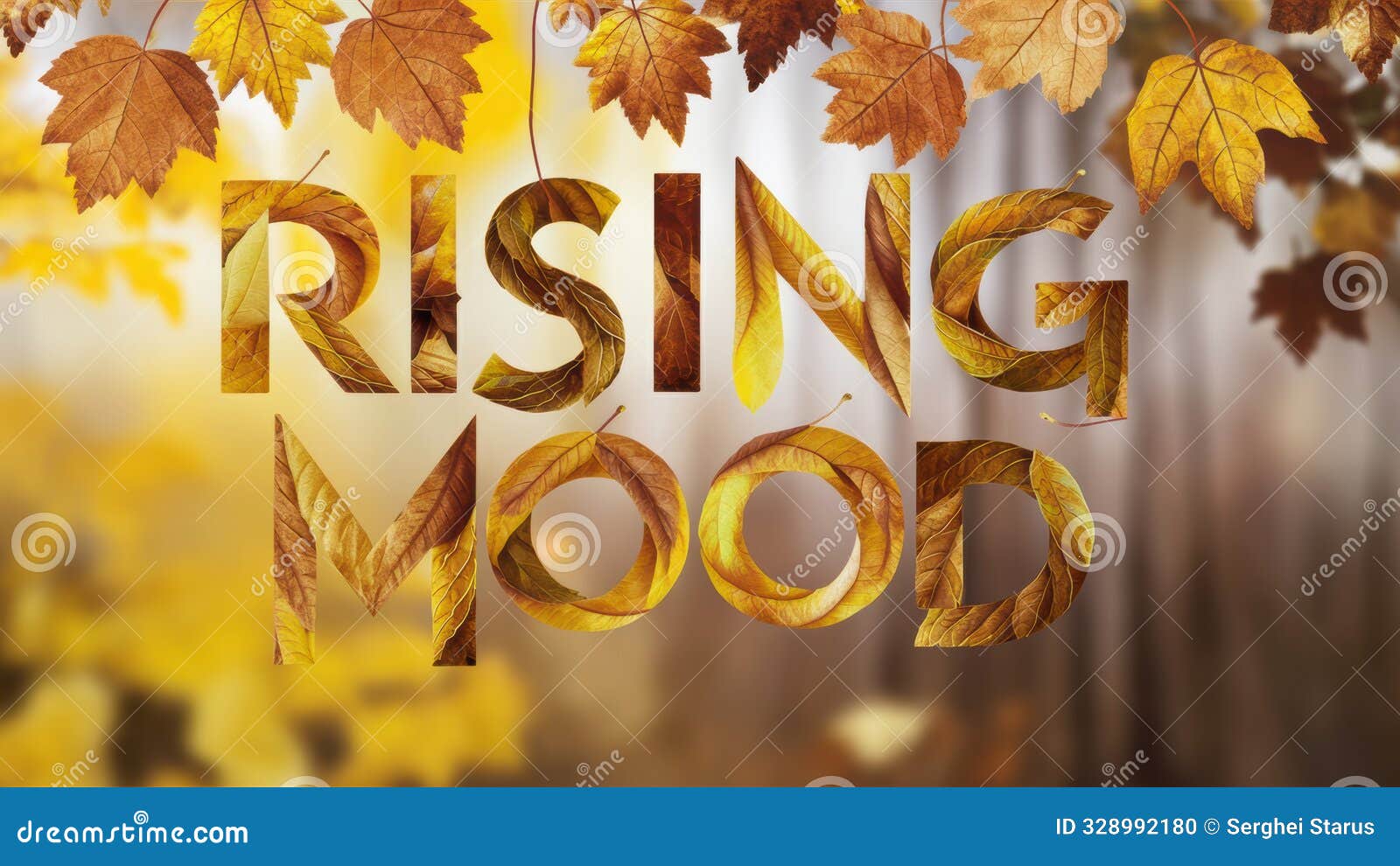 A Picture of a Textured Background with the Words Rising Mood, AI Stock ...