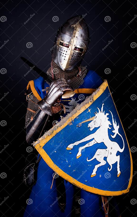 Picture of tired knight stock image. Image of armor, female - 13312897
