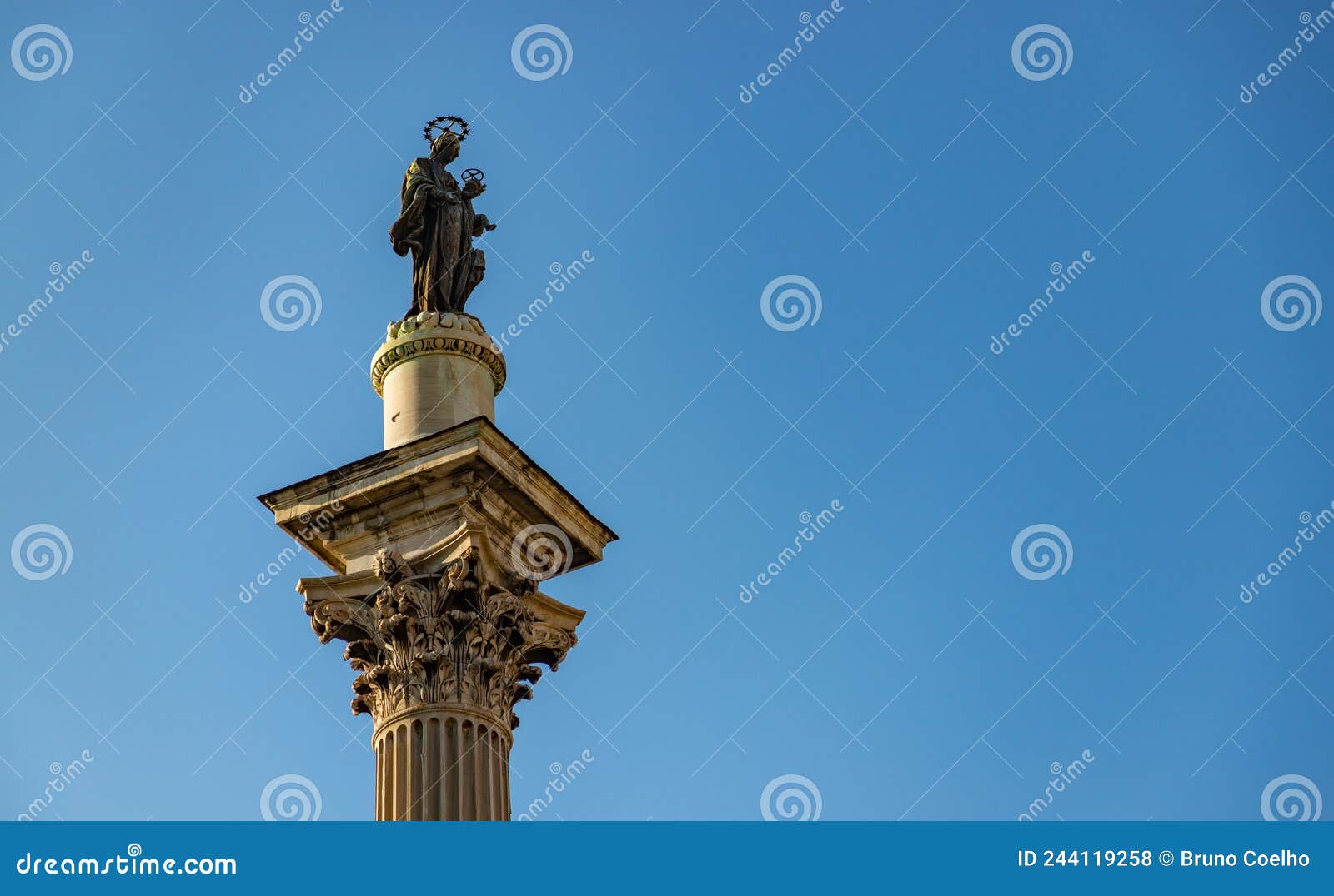 Column of Peace editorial stock photo. Image of rome - 244119258