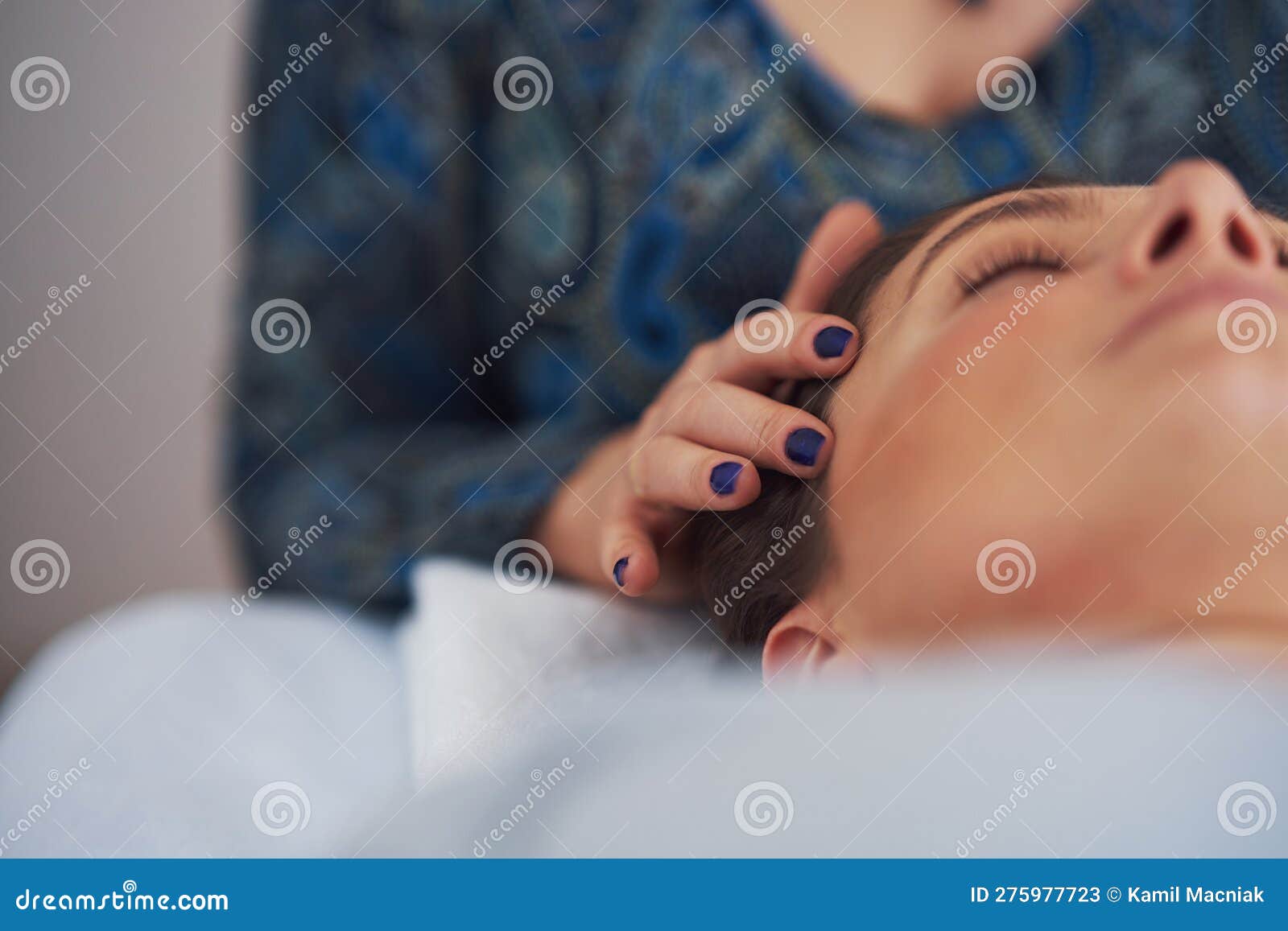 Picture of an Treatment that Involves Gently Touching 32 Points on Your ...