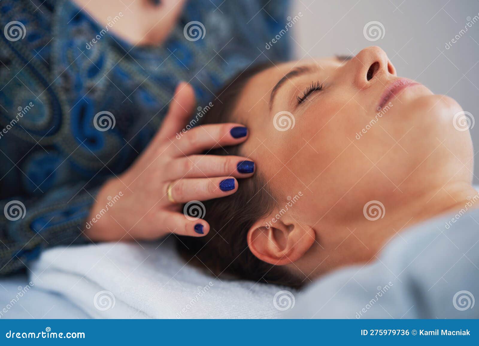 Picture of an Treatment that Involves Gently Touching 32 Points on Your ...