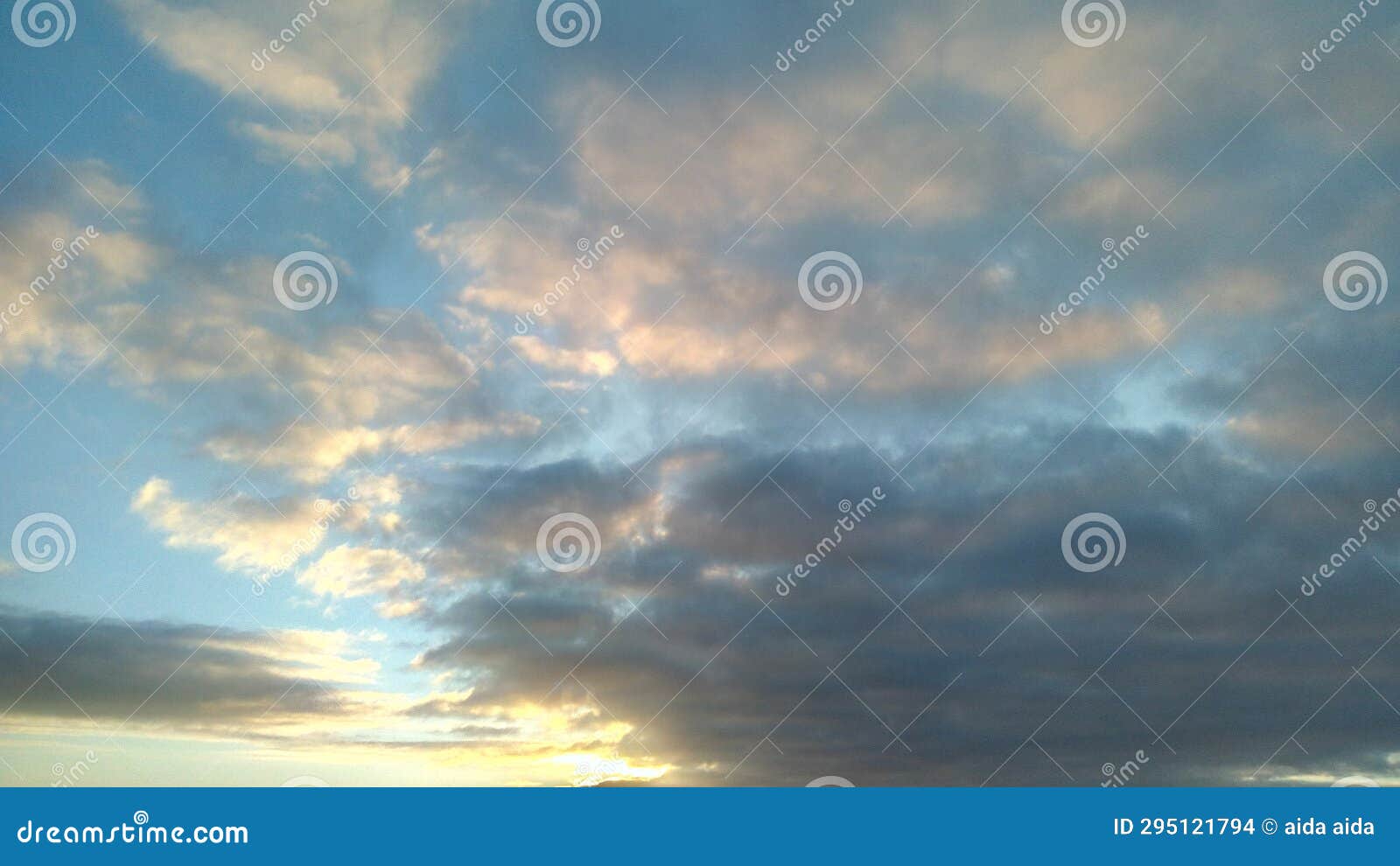 Different Times Of Day: Dawn And Sunset, Day And Night. Concept Of ...