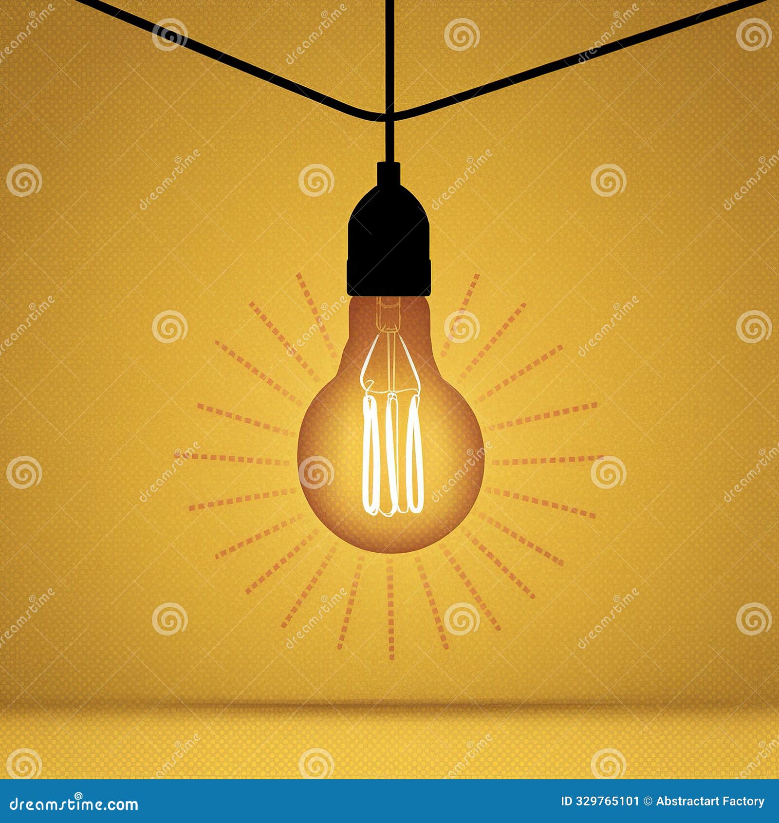 Picture of a Vibrant Bulb Burn and Lightining the Whole Room with Their ...