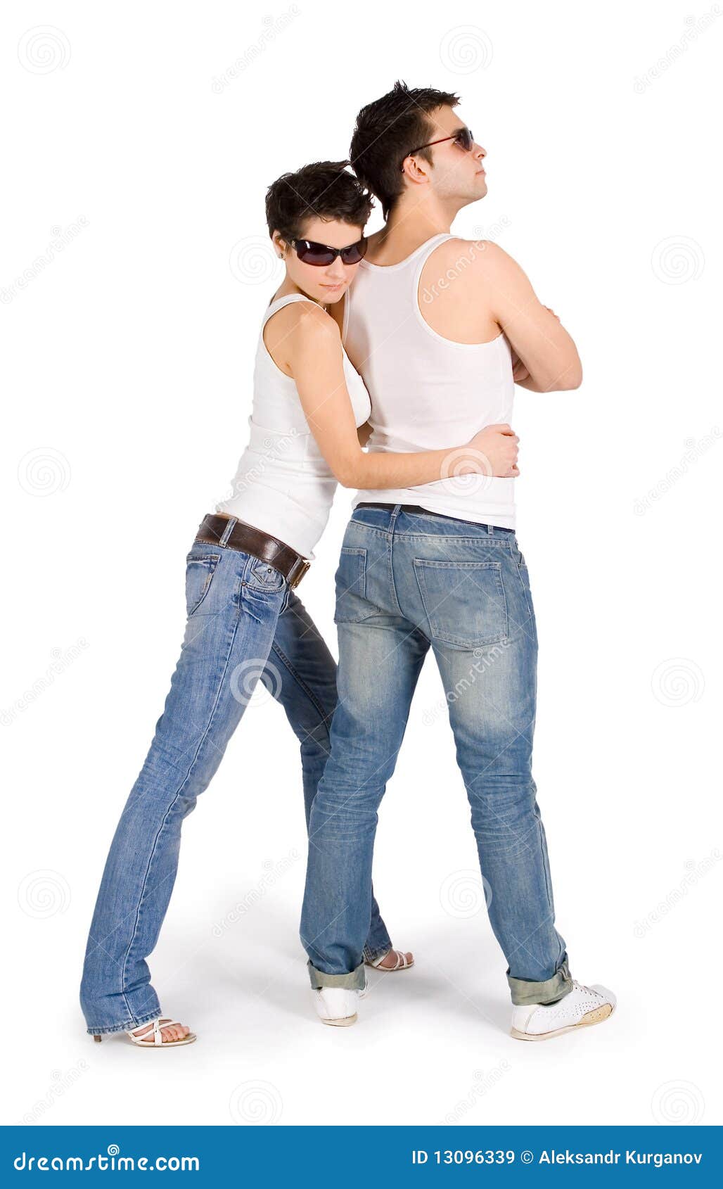 Picture of the Young Handsome Couple Stock Image - Image of boyfriend ...