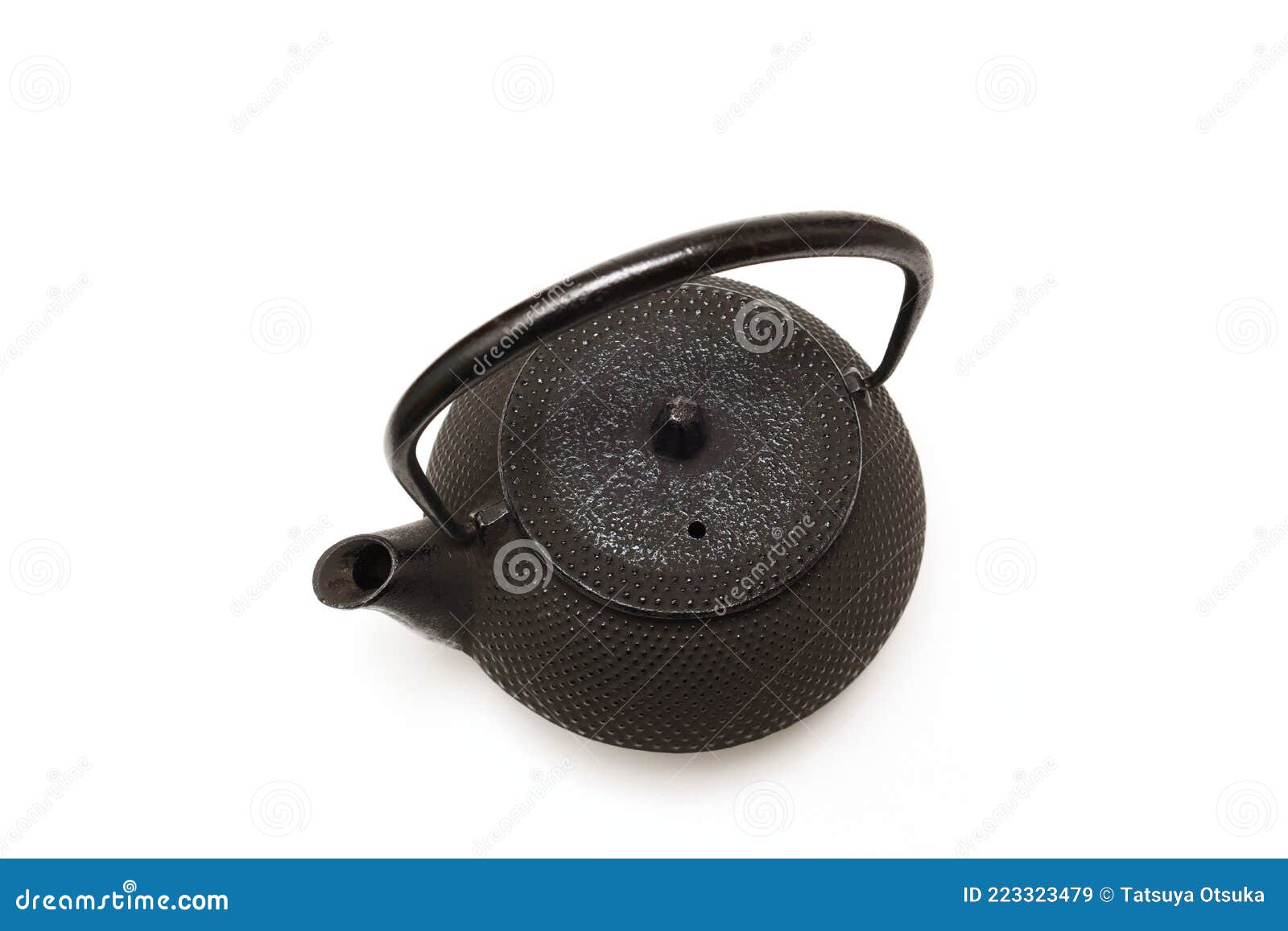 Iron Teapot Called Nambu Ironware in Japan Stock Image - Image of ...