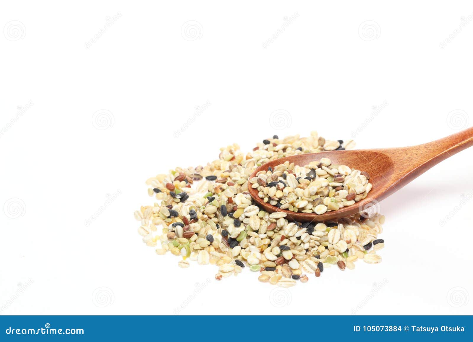 Millet in a White Background Stock Photo - Image of healthy, millet ...