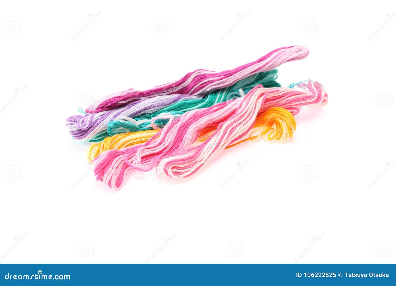 Woolen Yarn in a White Background Stock Image - Image of wool, material ...