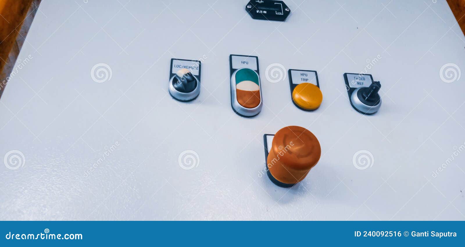 Pictures of Multiple Conveyor Panel Buttons Stock Photo - Image of ...