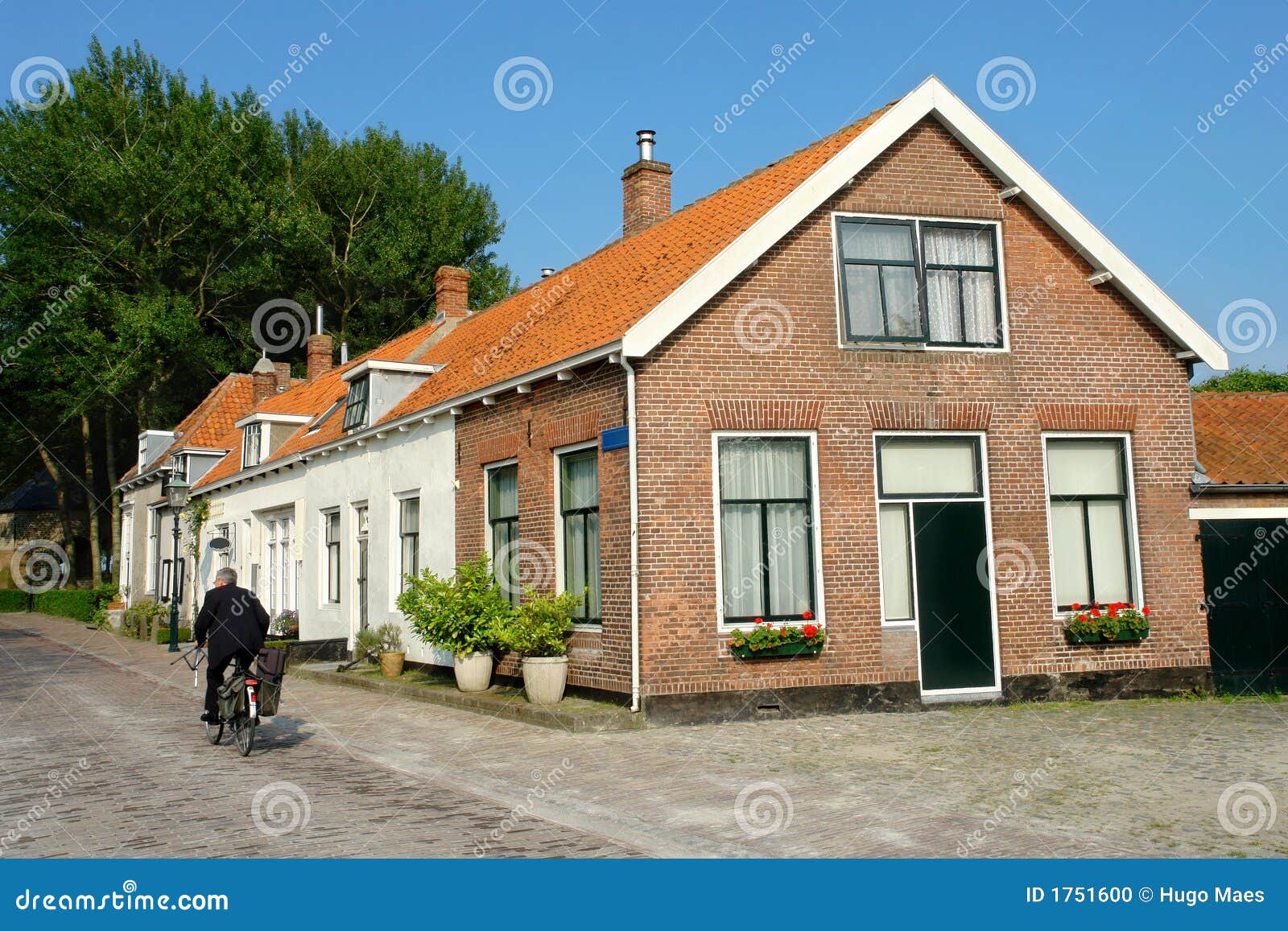 Picturesque Dutch village stock photo. Image of europe - 1751600