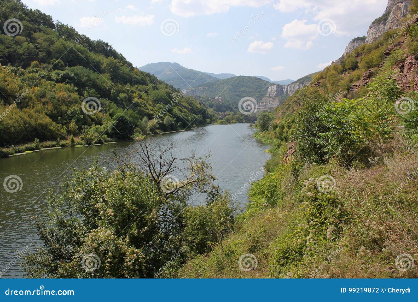 The Gorge of the River Iskar Stock Photo - Image of ridge, river: 99219872