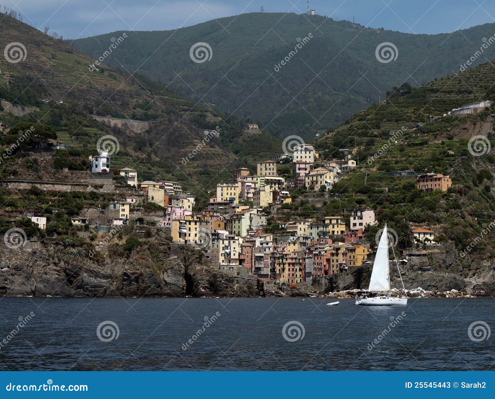 Picturesque Manarola - Five Lands, Italy Stock Image - Image of five ...