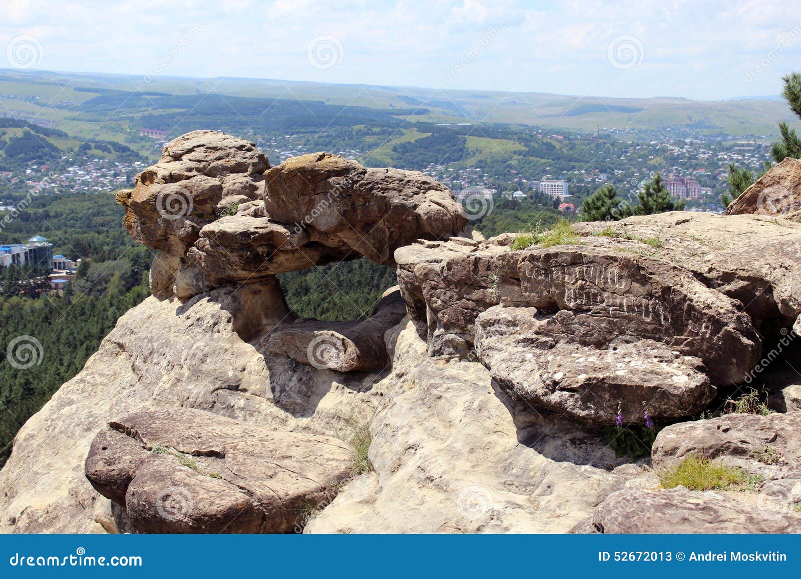 Picturesque rocks stock image. Image of park, cliff, travel - 52672013