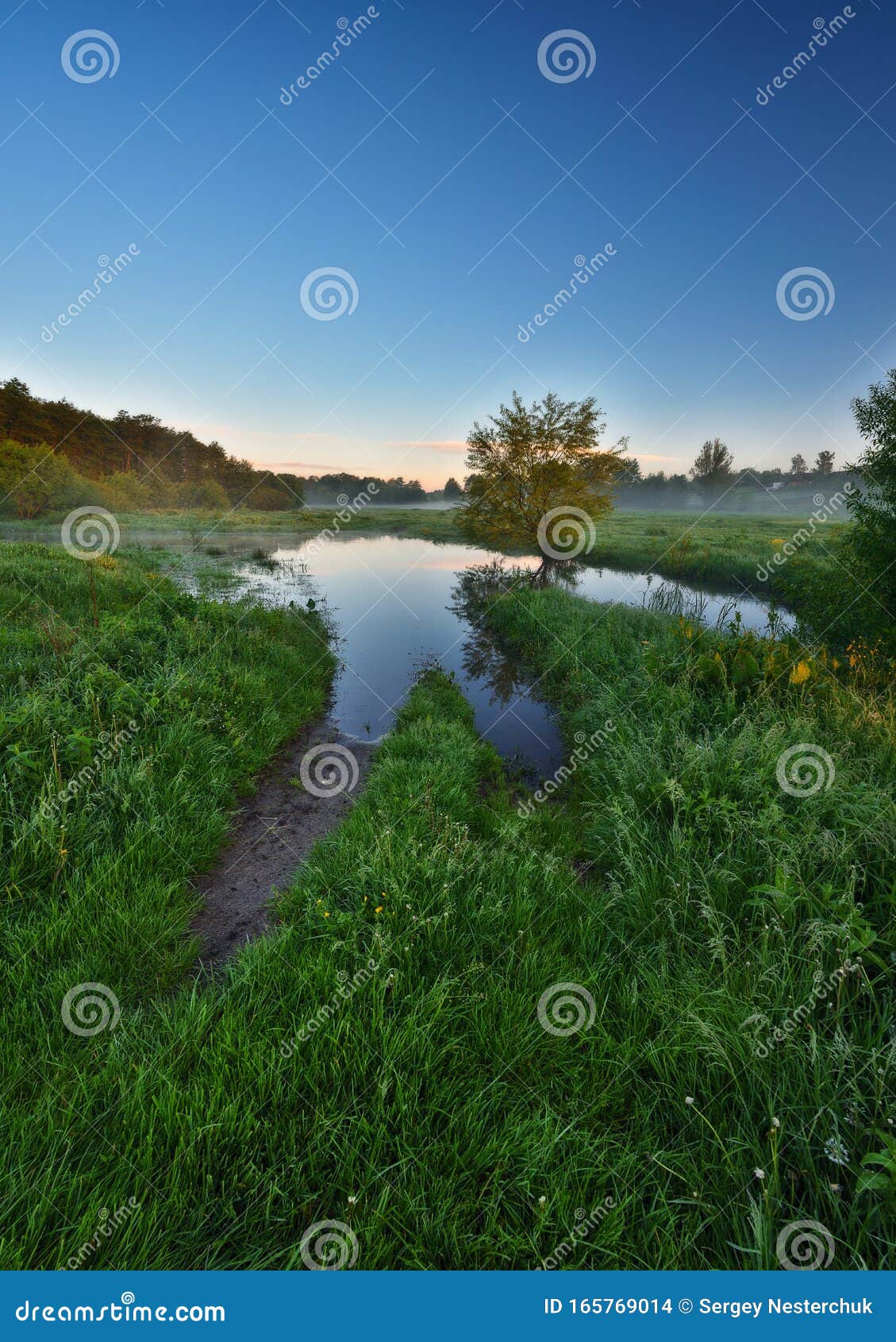 Picturesque spring dawn stock photo. Image of inspiring - 165769014