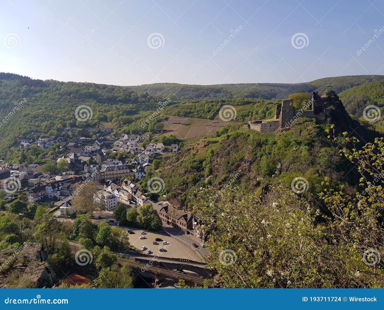Picturesque View of Altenahr, Germany Stock Photo - Image of vacation ...